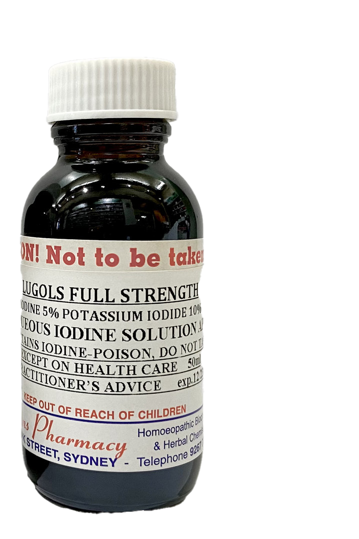 iodine solution strength